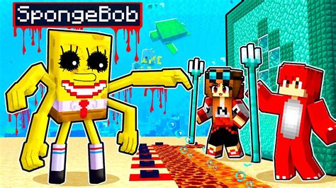 Mutant Spongebob Vs Sicherste Unterwasser Base Minecraft Youtube