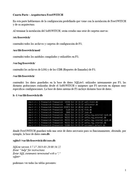 4 Arquitectura De Freeswitch Pdf