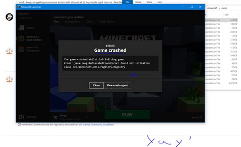 major issue this mod will crash minecraft i spent hours sorting it out