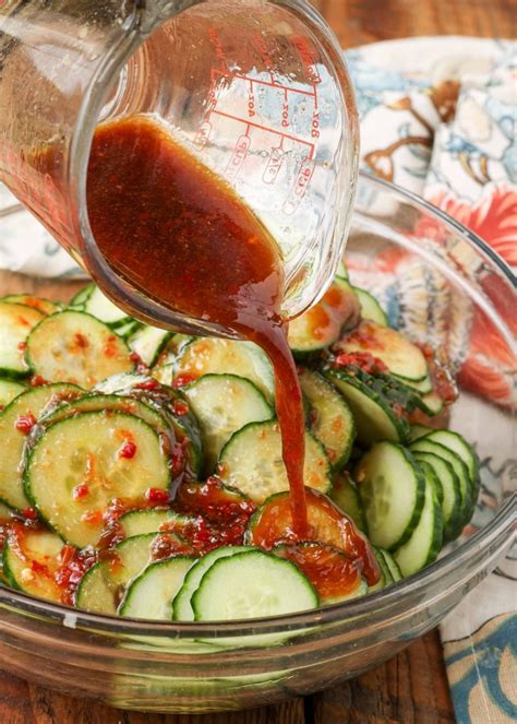 Spicy Asian Cucumber Salad Vegetable Recipes
