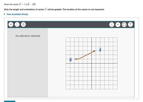 Solved Draw The Vector C A B C A B Chegg