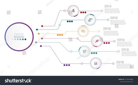 Infographic Diagram Design Step Process Flowchart庫存向量圖免版稅 Shutterstock