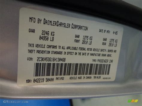 2006 300 Color Code Ps2 For Bright Silver Metallic Photo 75740339