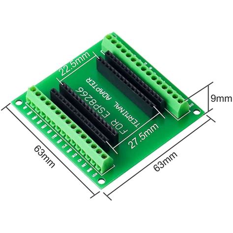 Esp8266 Breakout Board Esp8266 Expansion Board Gpio 1 Into 2 For 38