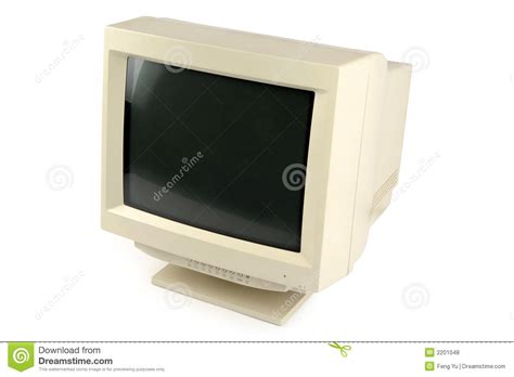 Crt Monitor Isolated Old Computer Crt Monitor Sponsored Monitor Crt Isolated Computer