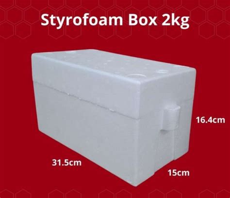 Jual Styrofoam Box Es 2kg Styrofoam Box Ice Styrofoam Box Frozen Food Di Seller Toko Box