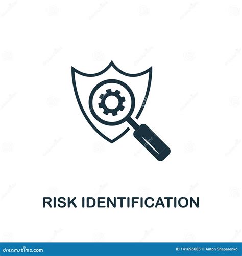 Risk Identification Icon Simple Element From Risk Management Collection Creative Risk