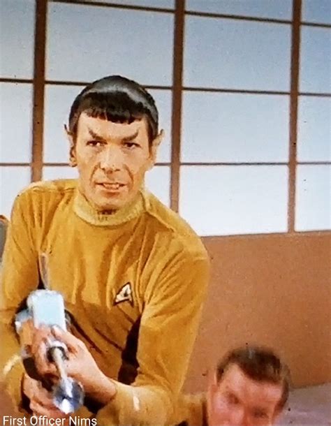Leonard Nimoy In The Second Pilot Of Star Trek Where No Man Has Gone Before 1966 First Officer