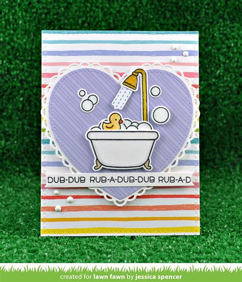 Rub A Dub Dub Lawn Fawn