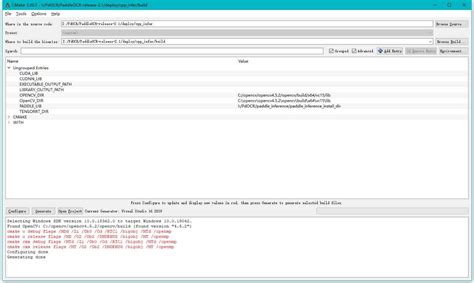 paddleocr cmakef编译vs运行报错