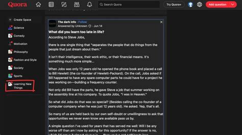 Shreya Kumbhar On Linkedin Was Scrolling Randomly At Night And Found This Gem Quora Sometimes