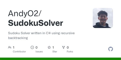 GitHub AndyO SudokuSolver Sudoku Solver Written In C Using Recursive Backtracking