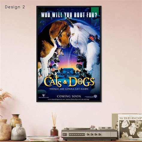 Cats And Dogs 2001 Movie Poster Print Citiesbox