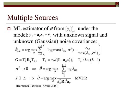 Ppt Multiple Pitch Tracking For Blind Source Separation Using A Single Microphone Powerpoint