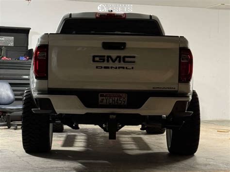 2023 Gmc Canyon With 24x12 44 Axe Offroad Ax6 3 And 33 12 5r24 Rbp