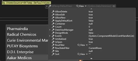 Why Is Data Not Showing In Datagrid In Wpf C App Microsoft Qanda