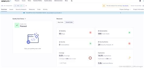 前端项目使用 Sonarqube 代码扫描检测 2024前端代码扫描工具 Csdn博客