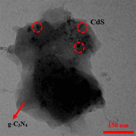 Tem Image Of Cds G C3n4 Nanocomposite Download Scientific Diagram