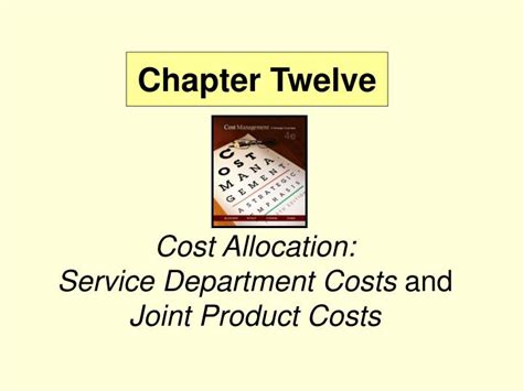 Ppt Cost Allocation Service Department Costs And Joint Product Costs Powerpoint Presentation