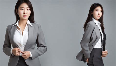 Hot Asian Office Woman In Business Suit With H Cup By Jemcam On Deviantart