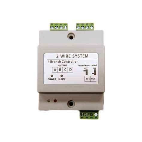 Wire Video Entry System Kit Three Tenant Buttons