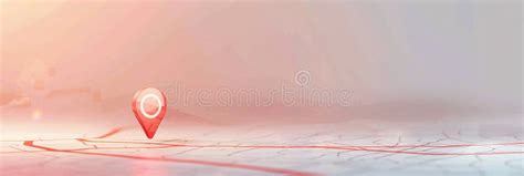 A Clean Modern Image Featuring A Red Location Pin On A Minimalist Map Background Perfect For