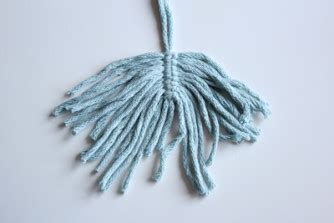 DIY Macramé Feather Super Easy and Fantastic as Decoration