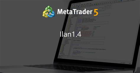 在mql5代码库免费下载metatrader 4的 ilan1 4 scriptor ea 2016 04 01