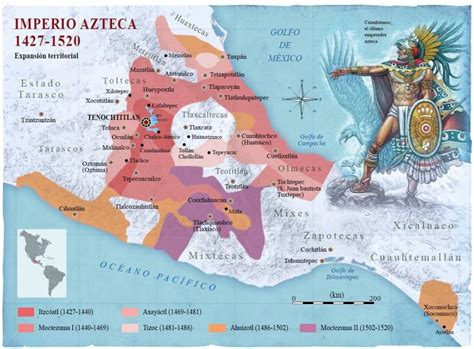 Mapa Del Imperio Azteca Sociales J A Las Grandes Civilizaciones