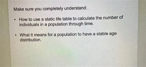 Solved Make Sure You Completely Understand • How To Use A