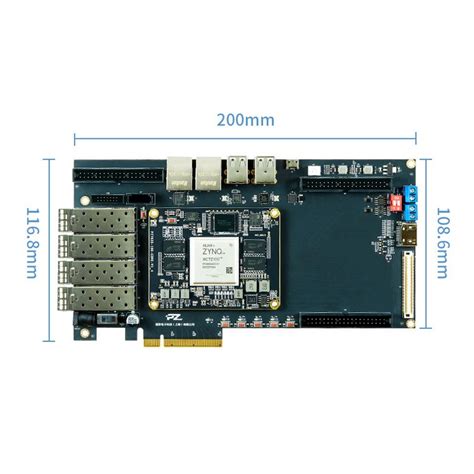 璞致fpga开发板 Zynq7030 7035 7045 7100 Pcie Sfp Usb Zc706