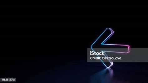 검은 색 배경에 고립 된 화살표 기호의 3d 빛나는 네온 기호 0명에 대한 스톡 사진 및 기타 이미지 0명 가상현실 네온 Istock