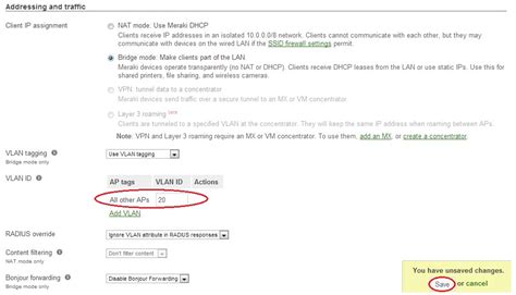RapidHut An IT Solution Company VLAN Tagging On Meraki Access Points