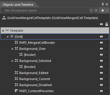 Wpf Datagrid Templates Structure Telerik Ui For Wpf
