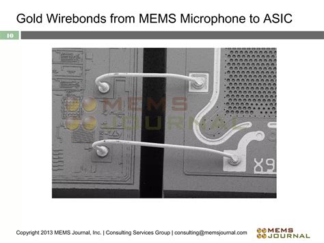 Stmicroelectronics Mems Microphone Reverse Engineering Analysis Ppt