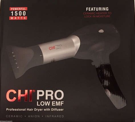 Chi Pro Low Emf Hair Dryer With Diffuser At Christian Brown Blog