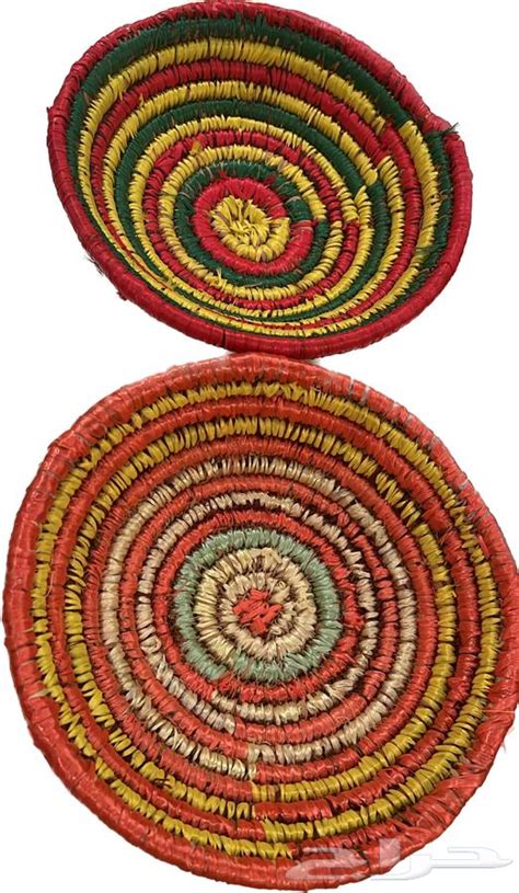 سلال مطارح خوص زنبيل للخبز او الثلاجات او التراث موقع حراج