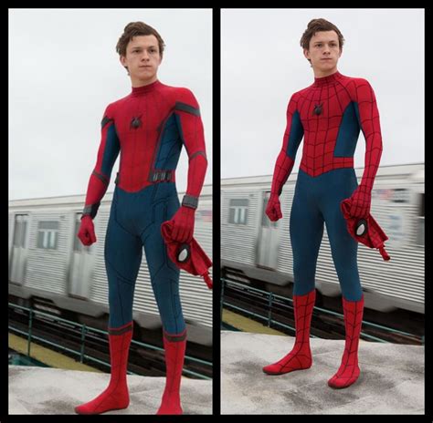 More Classic Design Of Mcu Spidey Suit Which Do You Prefer Credit To