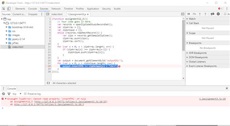 Javascript Why Am I Getting An Error When Putting Self Invoking Iife Code Into External Js