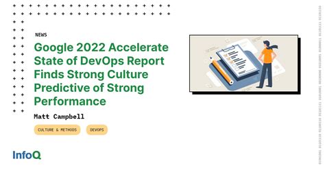 Google 2022 Accelerate State Of DevOps Report Finds Strong Culture