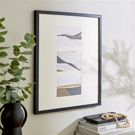 Dunelm Black Oversized Mount Photo Frame Black Shopstyle