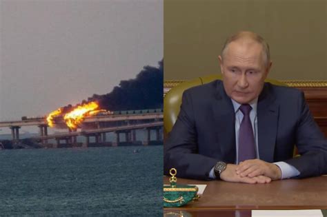 普丁控克里米亞大橋爆炸是「烏克蘭恐怖襲擊」 官員還曝有俄公民參與