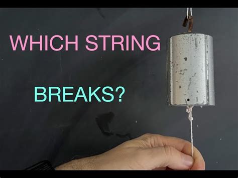 Free Video Which String Breaks First Modeling A Physics Demo With Python From Dot Physics