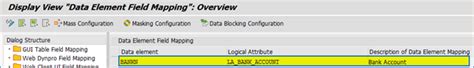 Ui Data Protection Masking Bank Account Field Of Sap Community