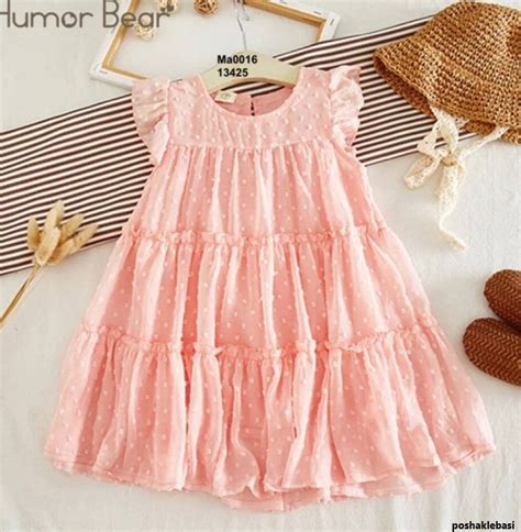 مدل پیراهن بچه گانه حریر