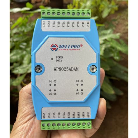 Jual Wp8025adam Relay Output Module Rs485 Modbus Rtu Jakarta Barat Net S Networking