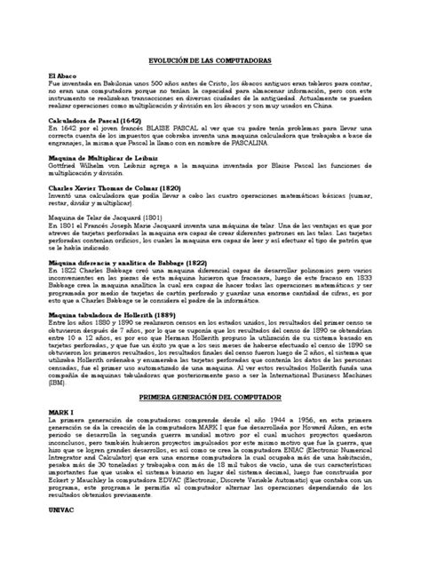 evoluciÓn de las computadoras 1 output pdf computación cuántica