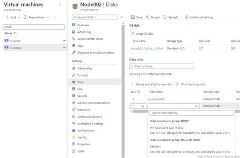 How To Create An Azure Windows Server Fci File Cluster If You Dont