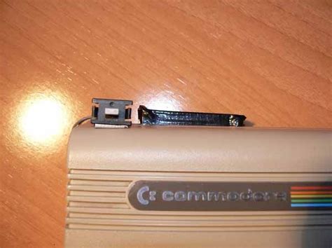 Fabricando Botón Reset Casero Para Commodore 64