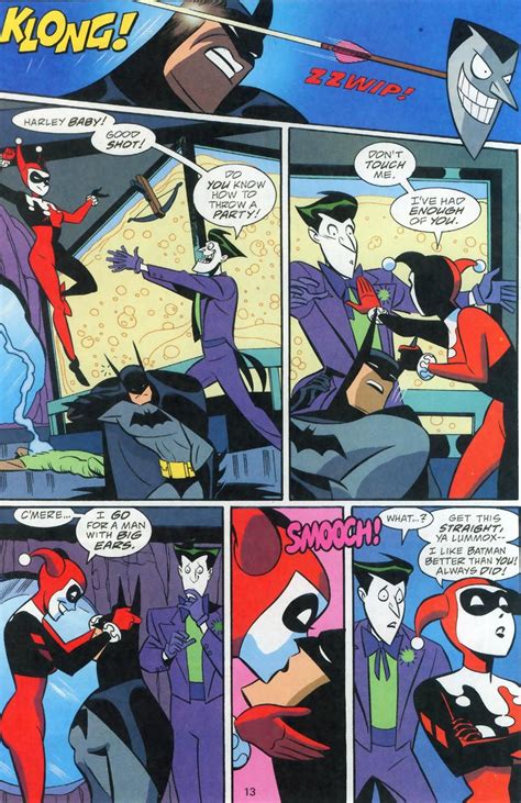That Time Harley Quinn Tried To Make Joker Jealous By Kissingbatman